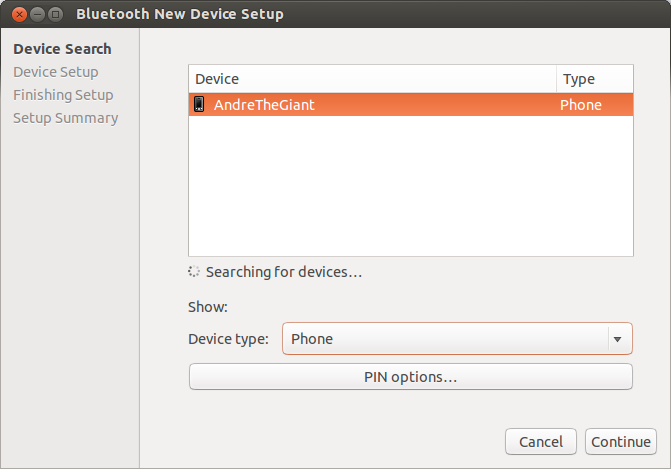 Ubuntu to Android Tethering over Bluetooth – Scaine.net